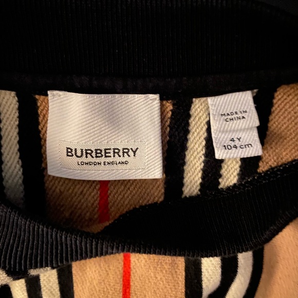 Burberry | Dresses | Burberry Girls Long Sleeve Colorblock Dress | Poshmark